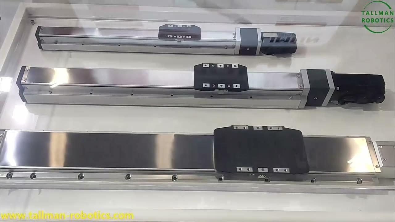Single Axis Linear Modules from Tallman Robotics Limited - YouTube