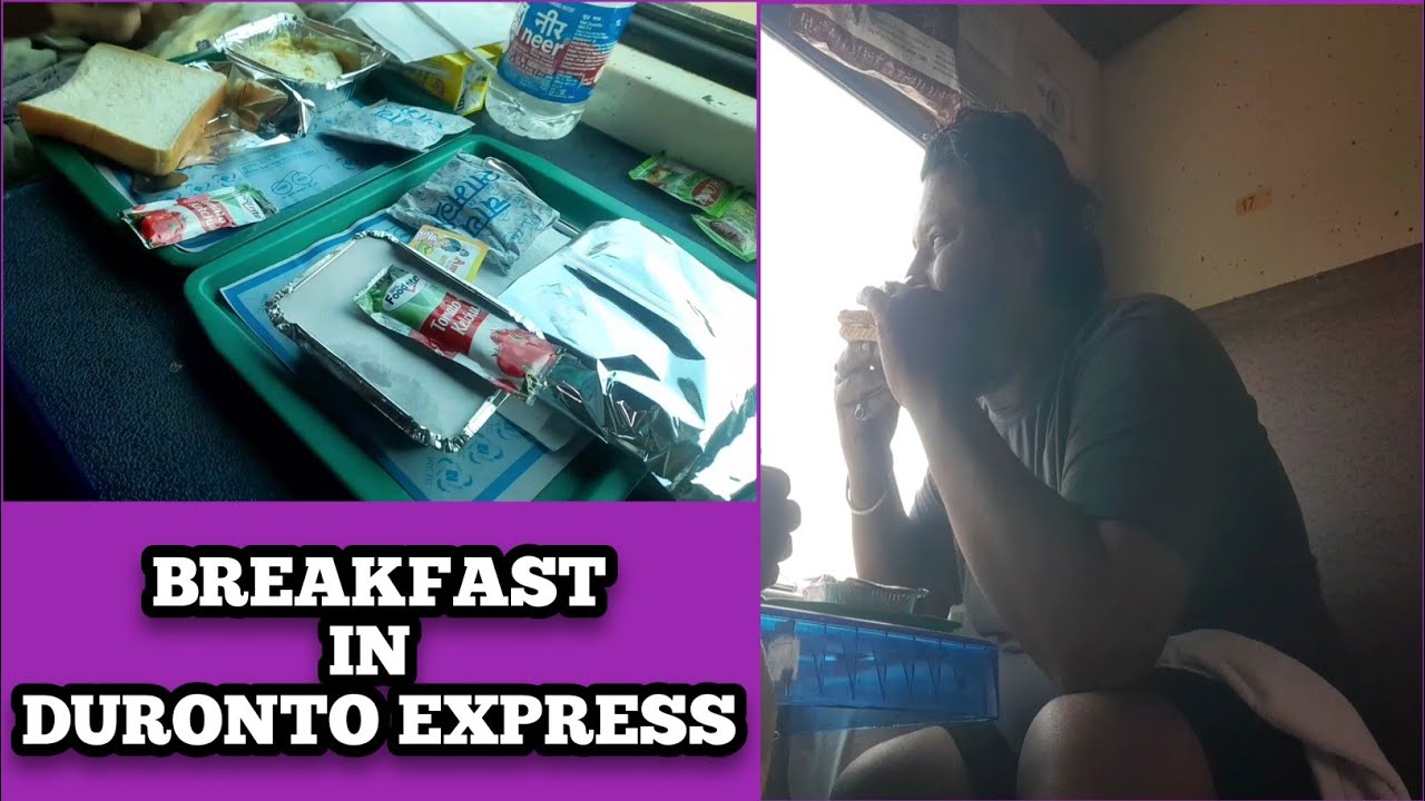 DURONTO EXPRESS FOOD REVIEW || MUMBAI TO HOWRAH || 3rd AC - YouTube