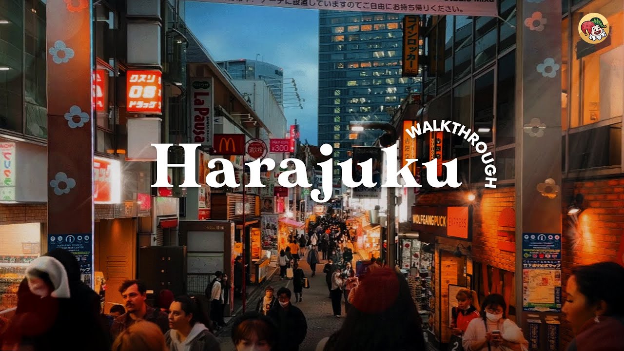 [4K HDR] Harajuku, Tokyo Walking Tour - YouTube