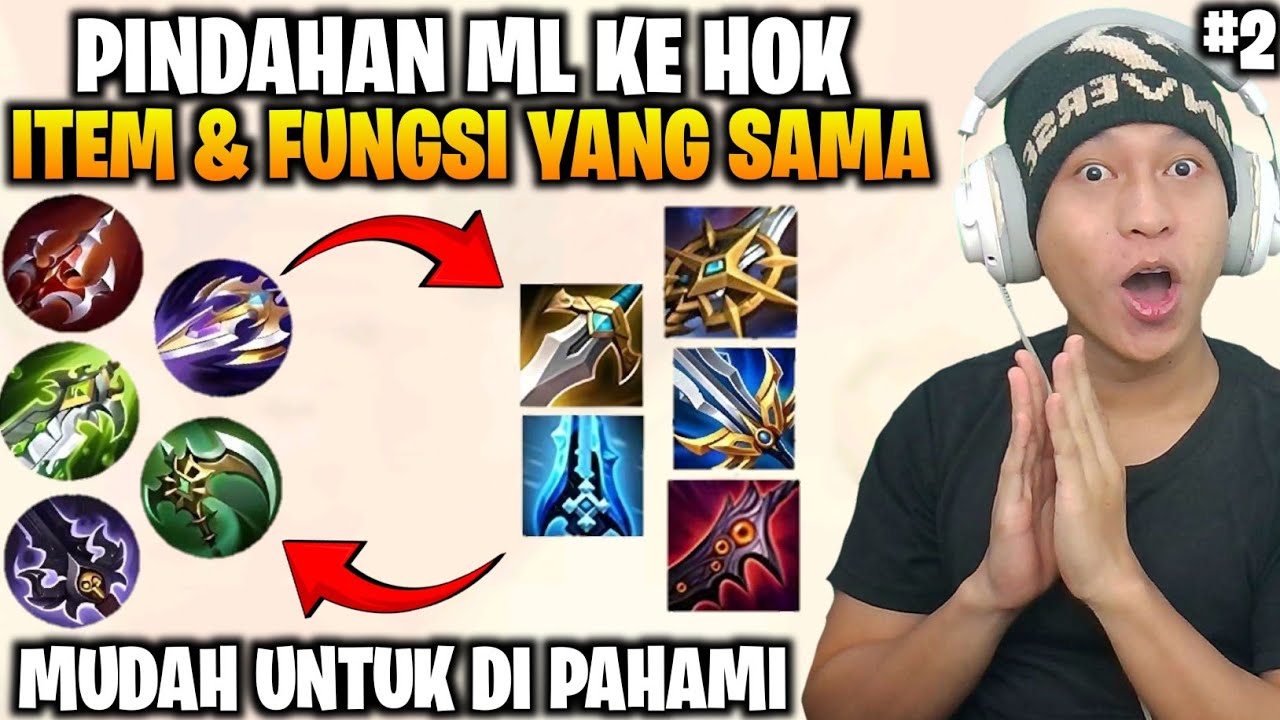 PINDAHAN ML KE HOK.? ITEM YANG FUNGSI NYA SAMA HONOR OF KING DI MOBILE ...