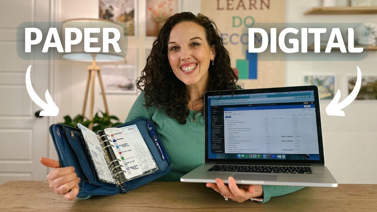 How Digital and Paper Planning Work TOGETHER - YouTube