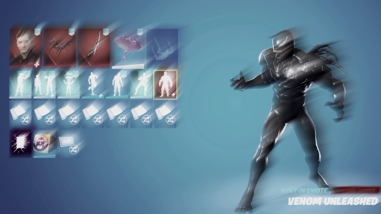 Eddie brock built-in emote venom unleashed - YouTube