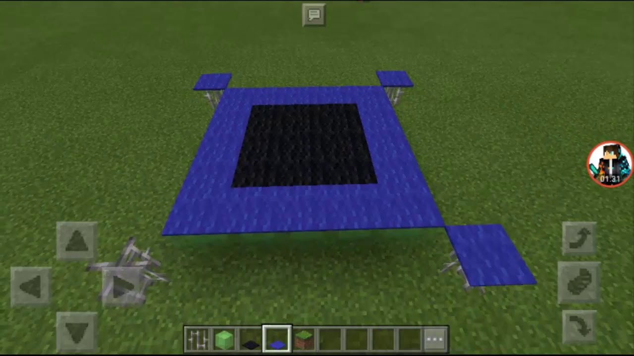 minecraft ,How Trampoline works ? - YouTube