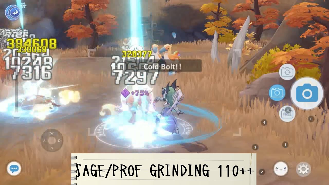 SAGE/PROF LV 110 GOT 50M!! ±350K DAMAGE COLD BOLT ON GRAND PECO PART ...