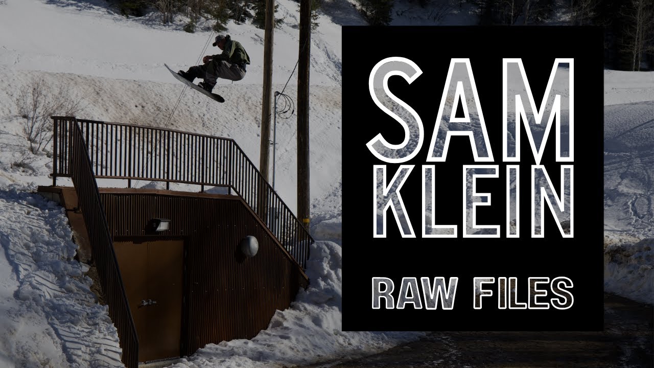 Sam Klein Raw Files (4K) Snowboarding - YouTube