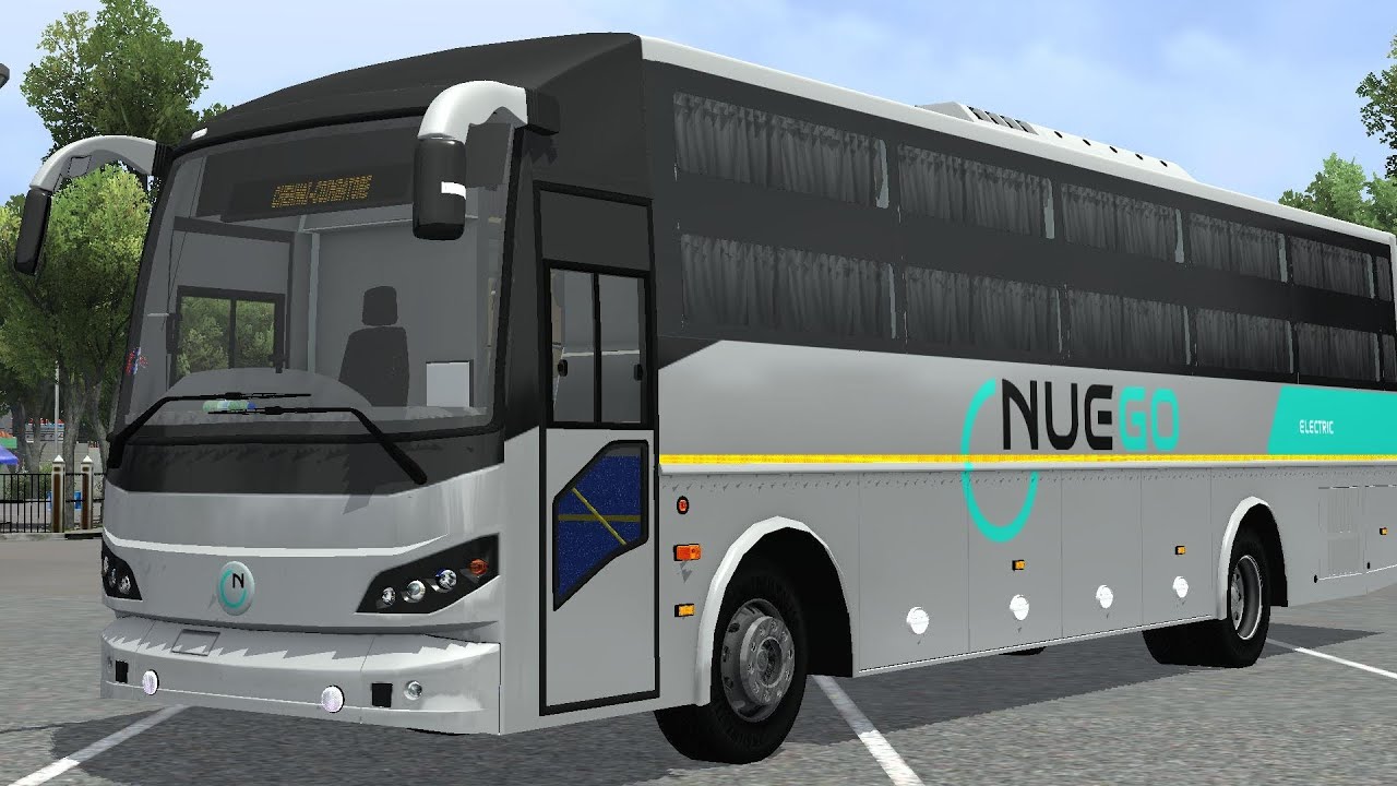 NUEGO ELECTRIC SLEEPER BUS MOD RELEASED FOR BUSSID - YouTube