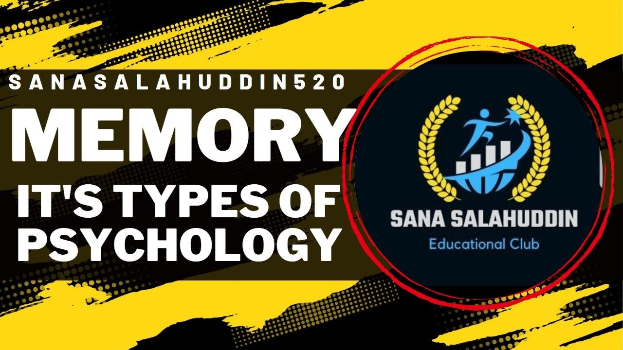 MEMORY | STM AND LTM |CHUNKING | SENSORY |ENCODING | ICONIC| PSYCHOLOGY ...