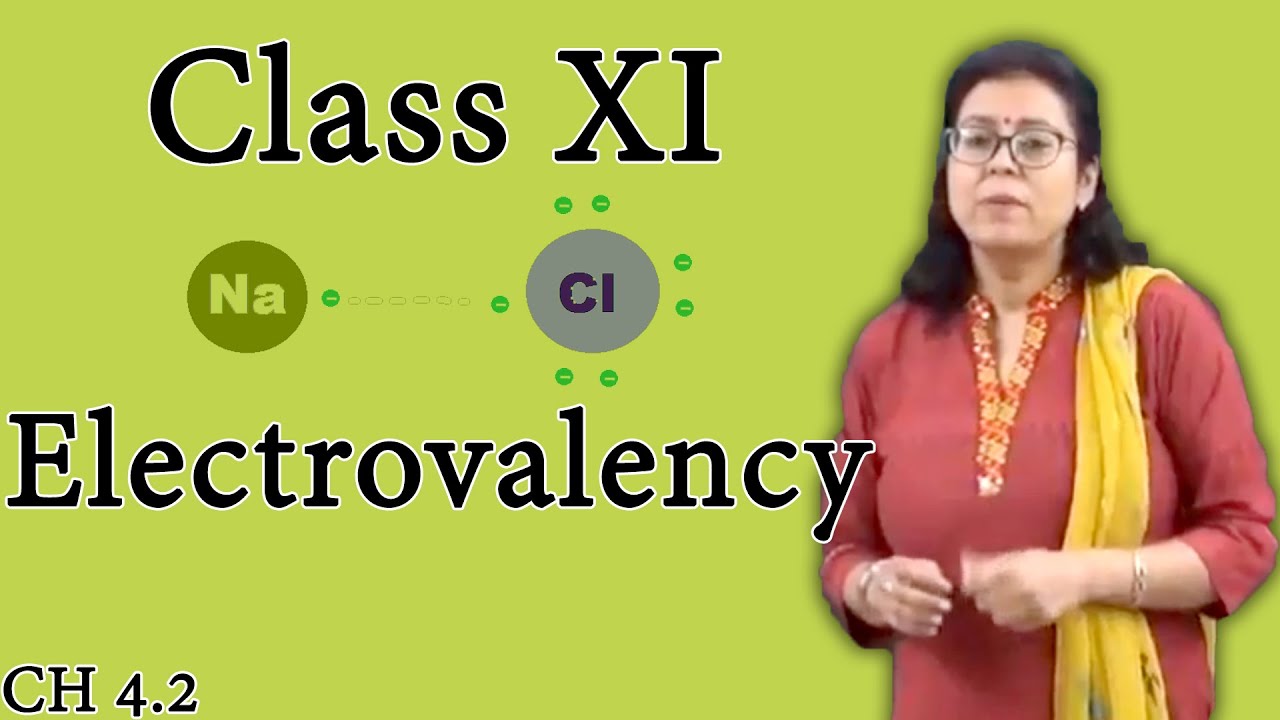 Electrovalency | Chemical Bonding and Molecular Structure | Class 11 ...