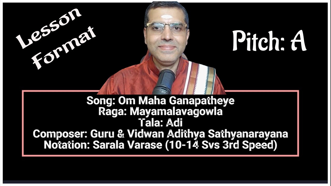 Om Maha Ganapathaye | Lyricist & Music Composer: Master Aditya ...