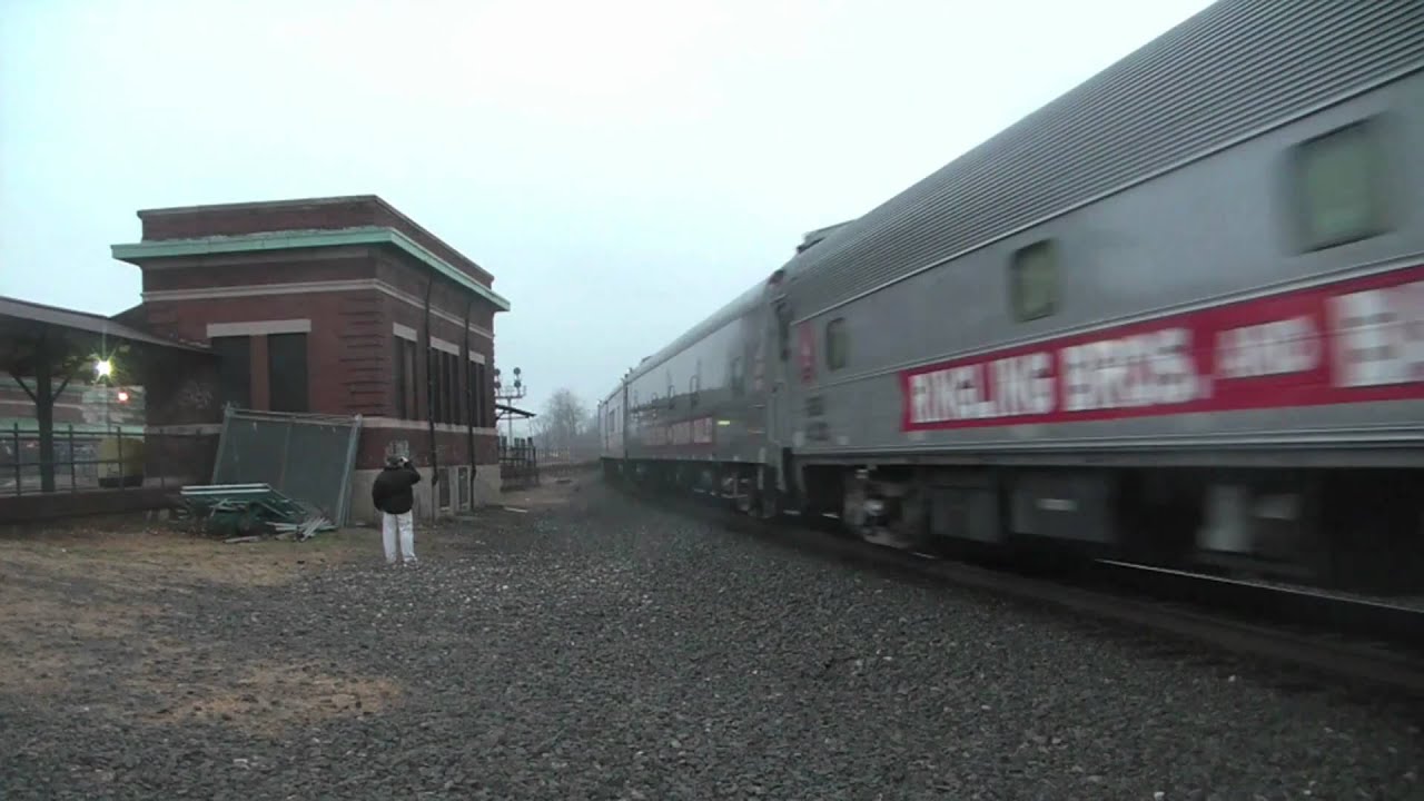 Railfanning At Bound Brook 3-21-11 Part 2 (With Circus Train Of 2011 ...