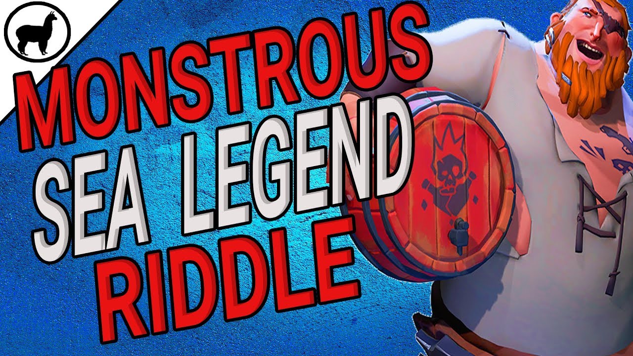 How to Find the Monstrous Sea Legend Riddle | Devil's Ridge | Sea of ...