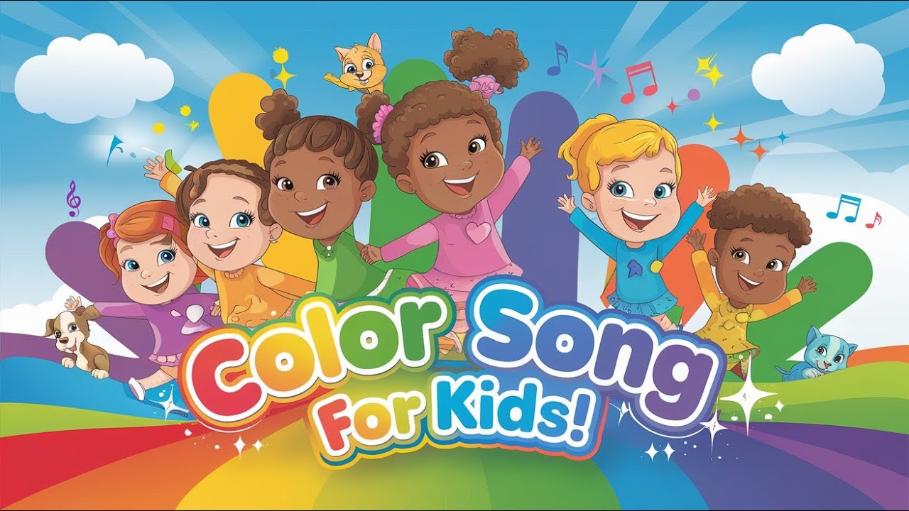 Color Song For Kids | Learn Colors | Action Songs For Kids - YouTube