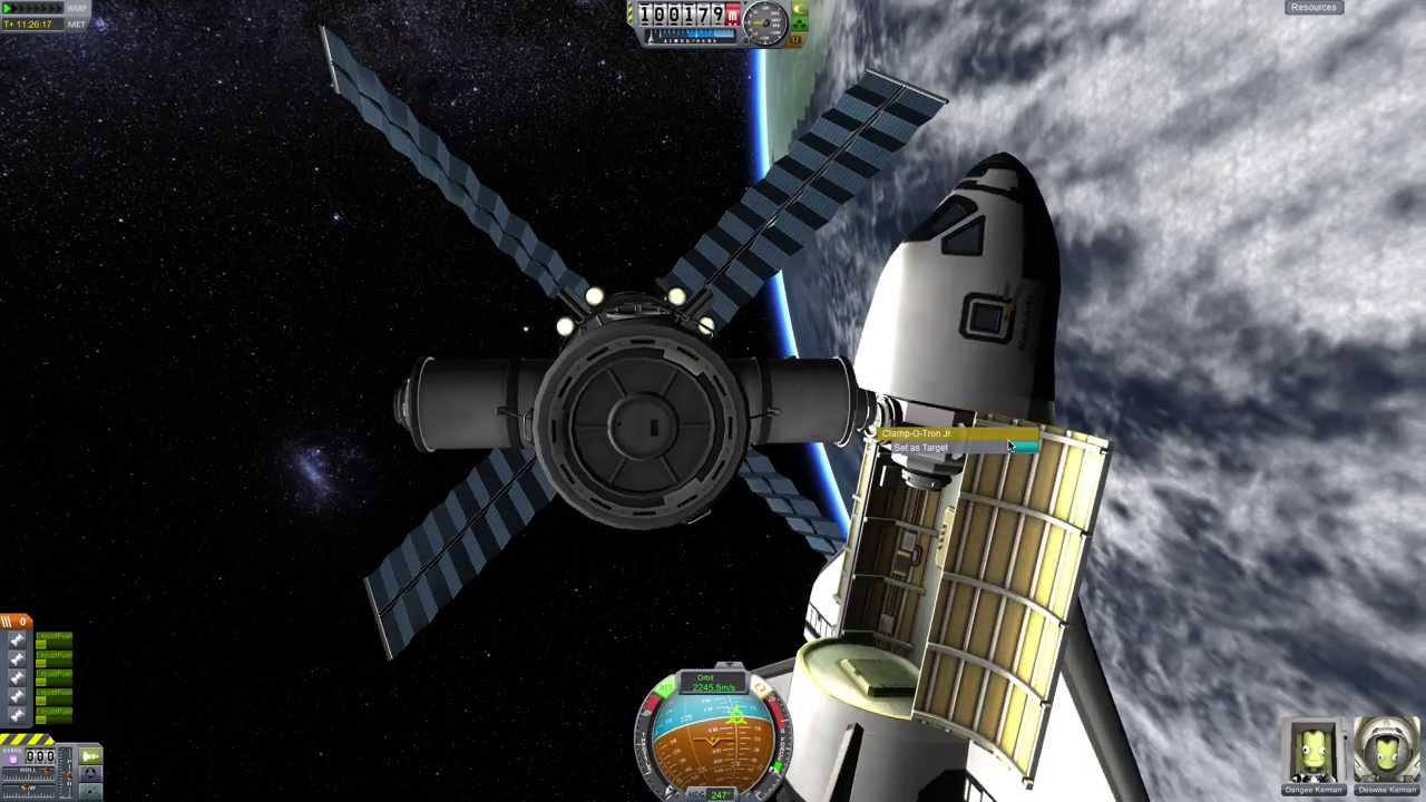 Kerbal Space Program: KSO Shuttle Missions: STS 101 - YouTube