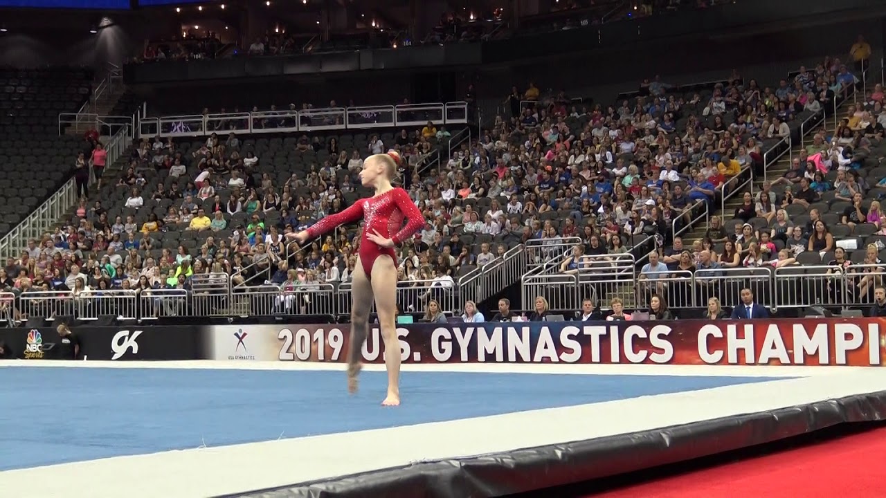 Nola Matthews – Floor Exercise – 2019 U.S. Gymnastics Championships ...