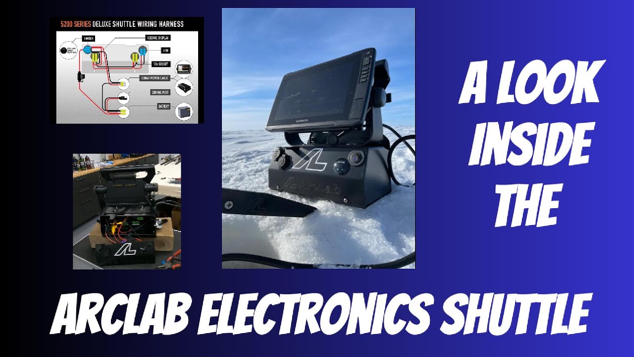 Ice Fishing Electronics Shuttle By ArcLab - YouTube