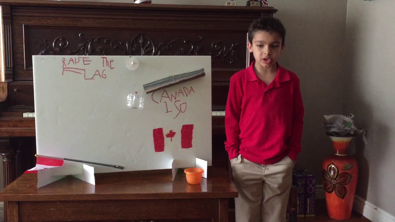 "Raise the Flag" Simple Machine Project - YouTube