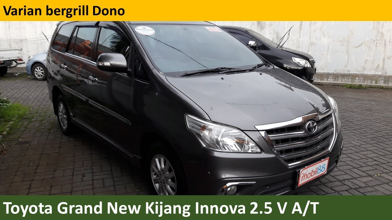 Toyota Grand New Kijang Innova 2.5 V A/T 1st gen Last Facelit (2014 ...