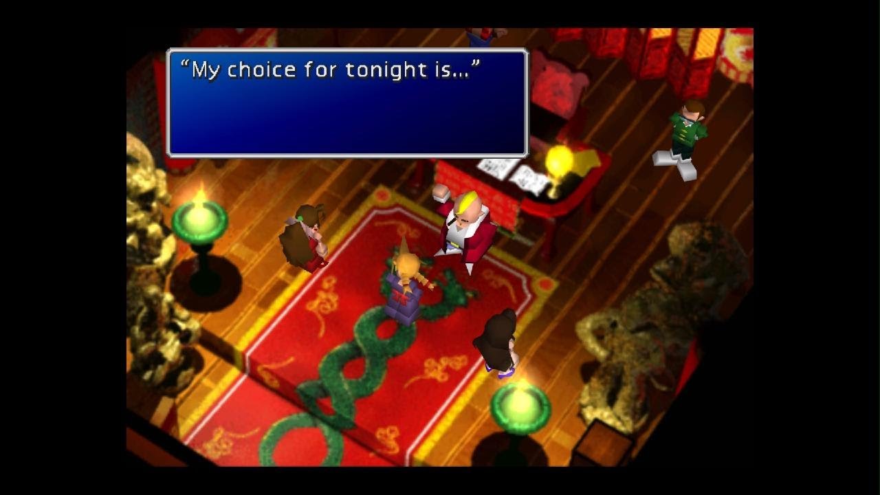 Final Fantasy VII 100% Walkthrough Part 5: Wall Market, Honey Bee Inn ...