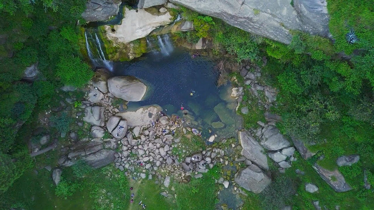 Narh Waterfall Fun - Amazing place for Swimming - YouTube