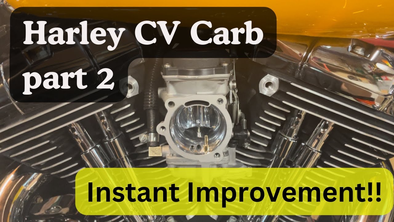 EASY Harley-Davidson CV Carb Upgrade Part 2 - YouTube