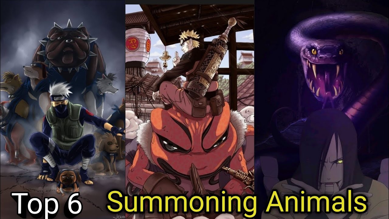 Top 6 summoning Animals ||TALKSOFAHAMAD|| - YouTube