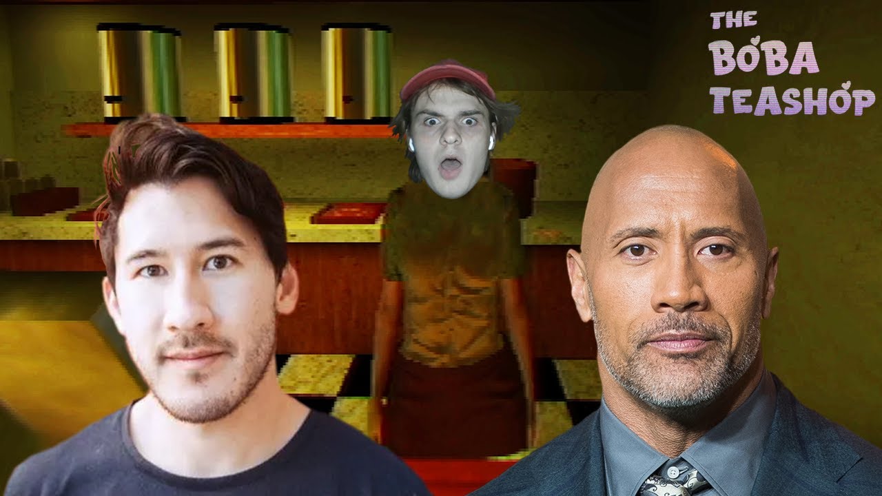 MARKIPLIER AND THE ROCK ASKED ME TO MAKE THEM BOBA TEA AND I WENT ...