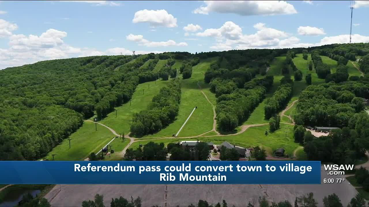 Should the Town of Rib Mountain become a #village? Voters will decide ...
