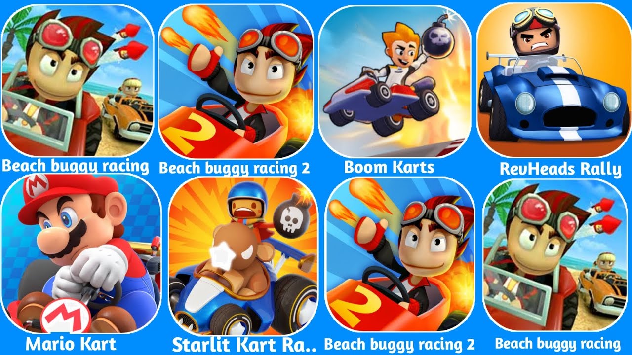 Beach Buggy Racing | Beach Buggy Racing 2 | Boom Karts | Mario Kart ...