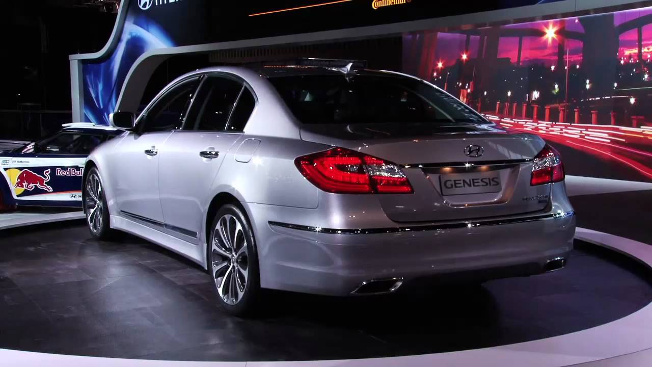 2012 Hyundai Genesis Sedan R-Spec: 2011 Chicago Auto Show - YouTube