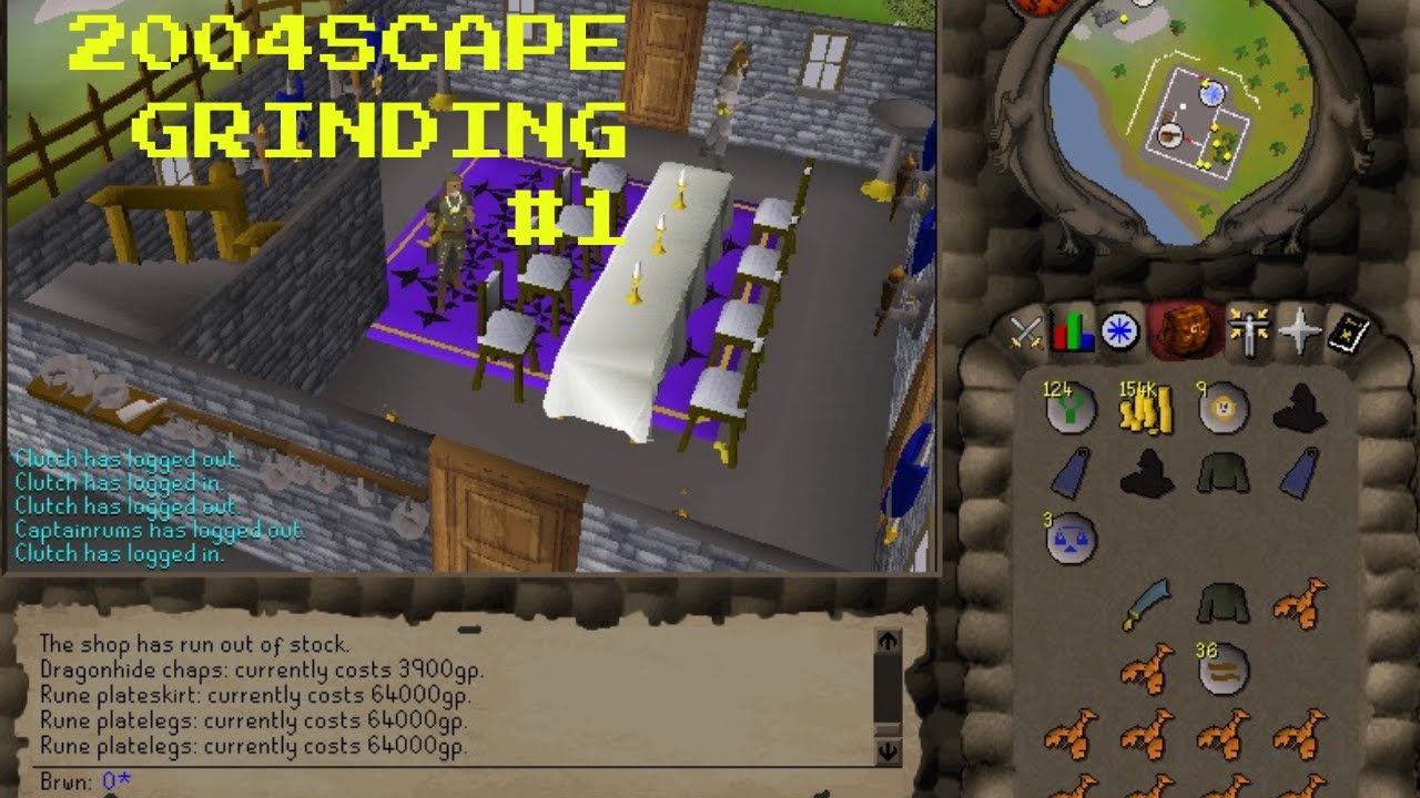 2004Scape - LostCity | 75cb, Questing & Money Making - YouTube