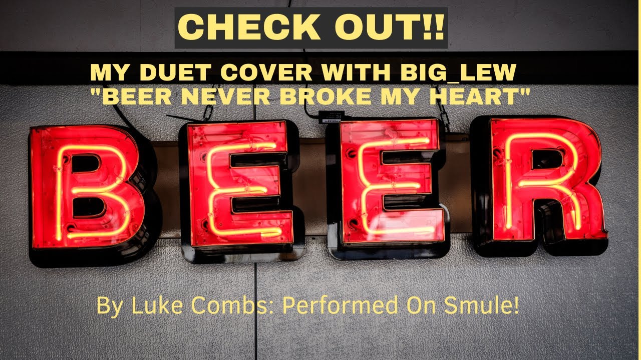 Rate 1-10, Duet Cover of "Beer Never Broke My Heart" by Luke Combs on # ...