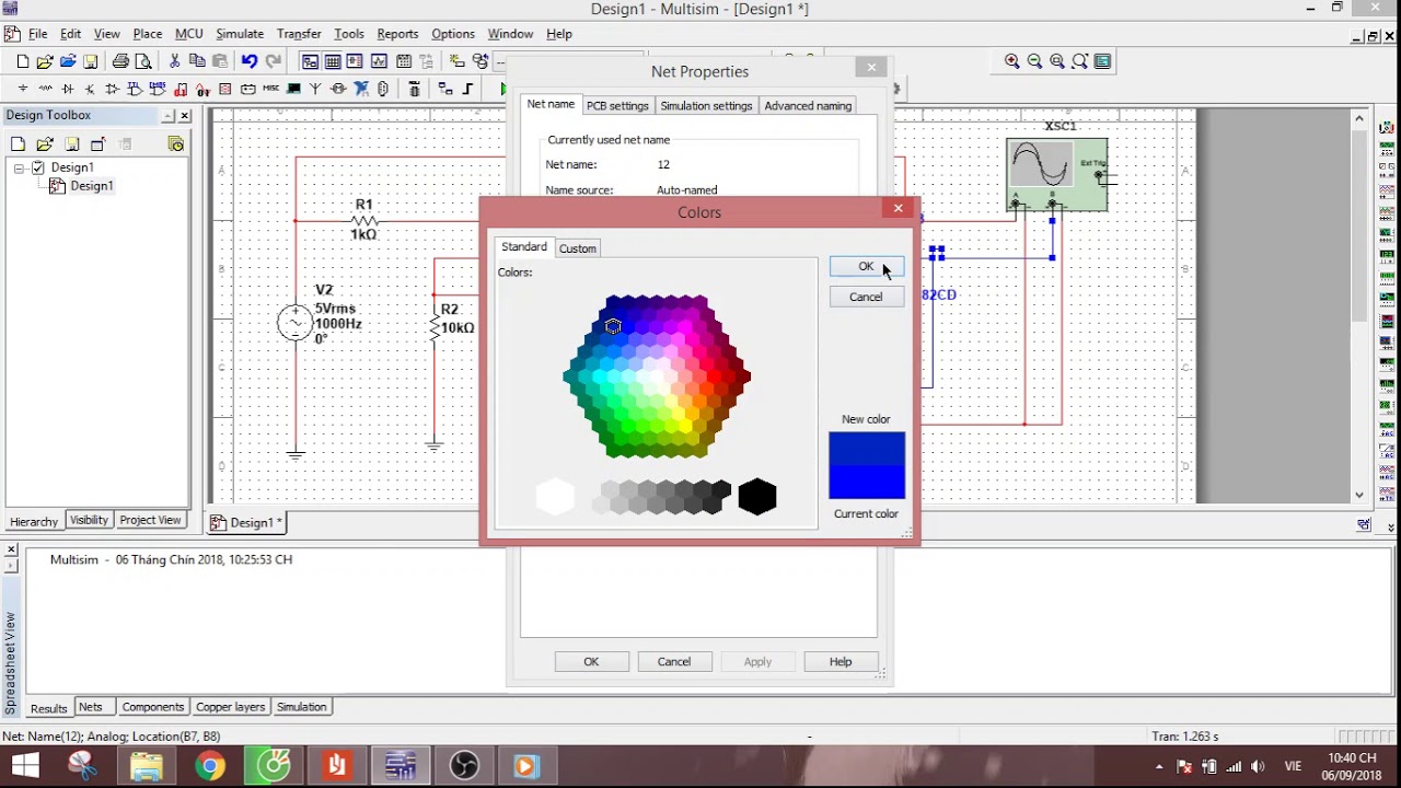 Multisim THỰC TẬP MẠCH TƯƠNG TỰ LAB4 OPAMP ĐẢO - YouTube