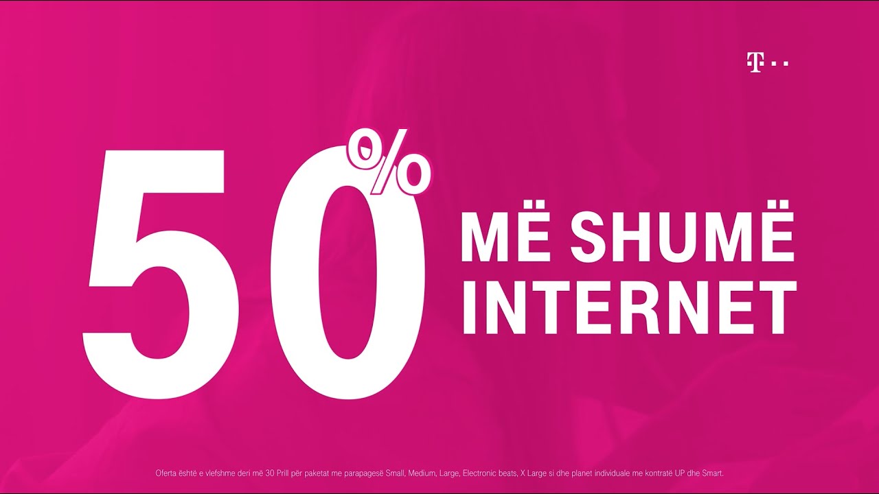50% më shumë Internet me Telekom - YouTube