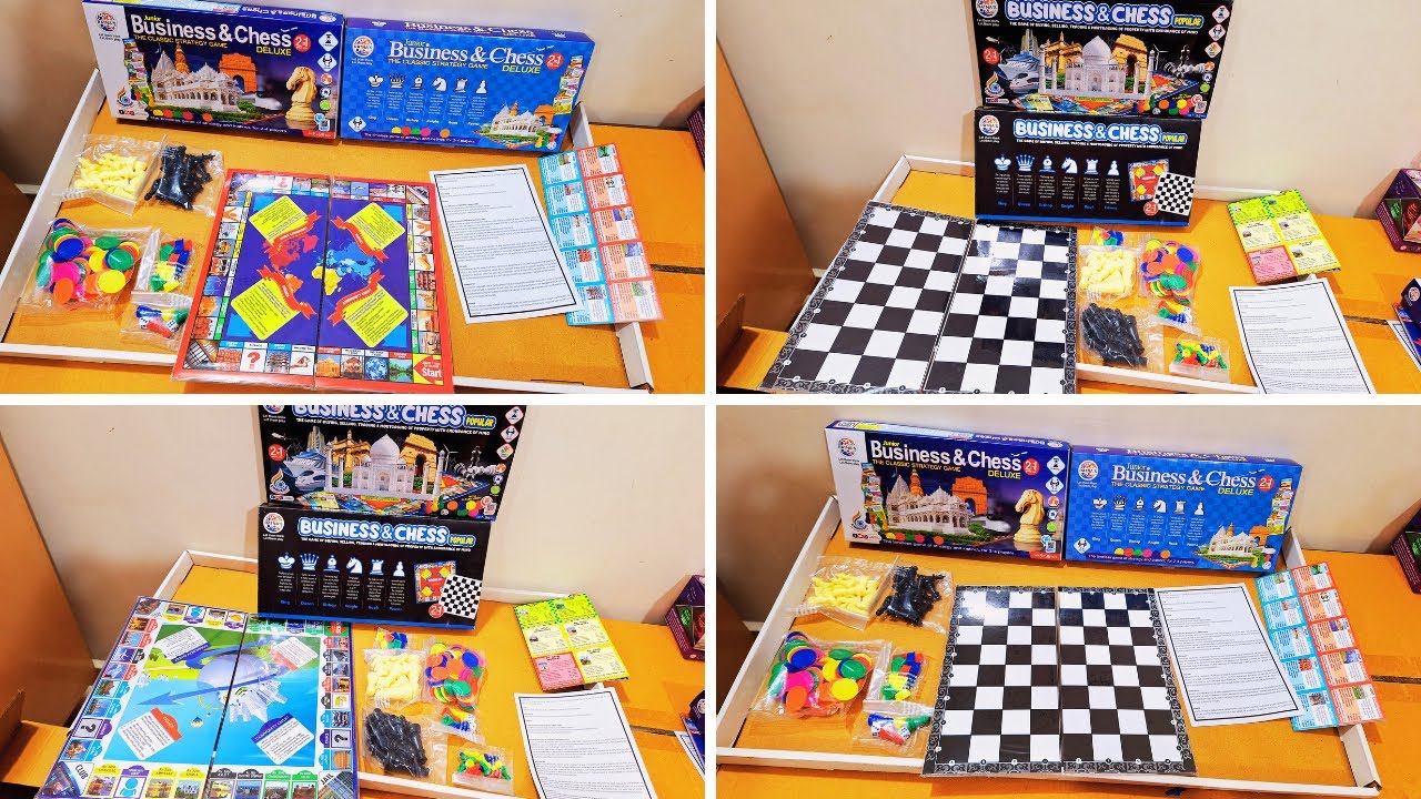 Unboxing and Review of prem ratna business and chess deluxe and ...