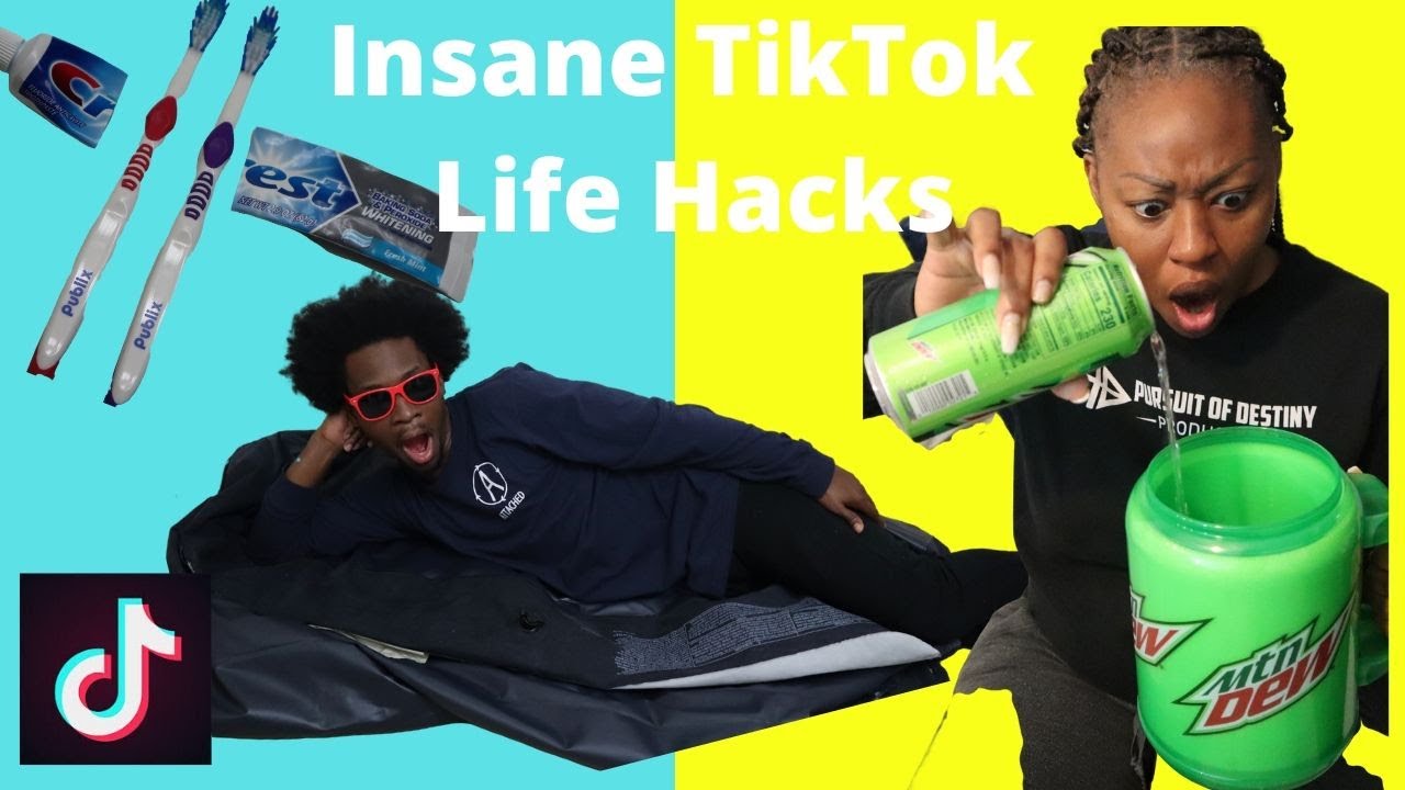 We Tested Insane TIKTOK LIFE HACKS ! You will be SHOCKED these TIK TOK ...