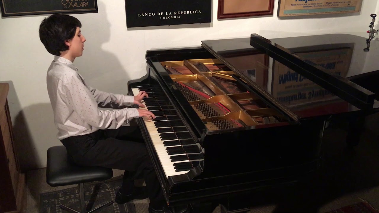 Alejandro Corona plays Ballade No 3 by Chopin - YouTube