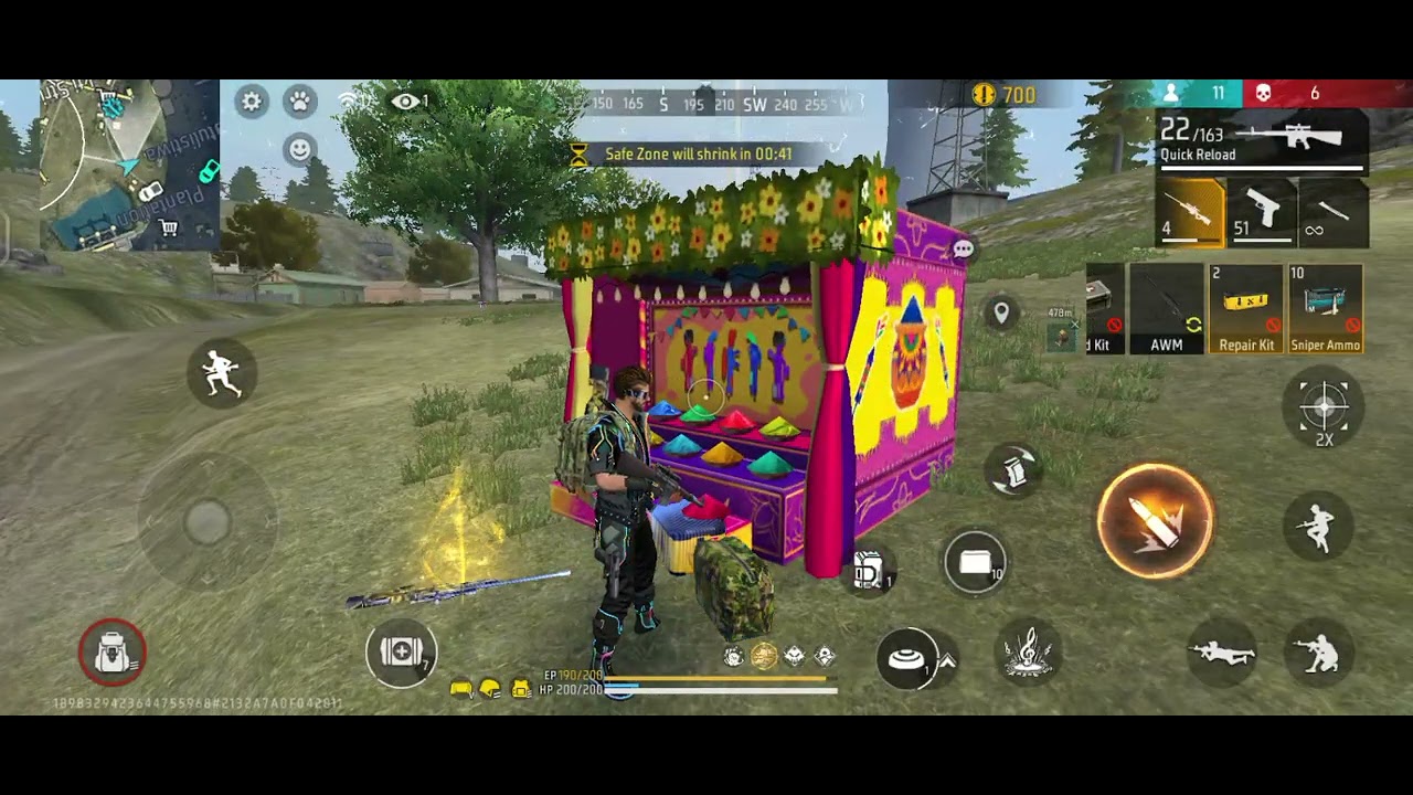 Playing free fire first time☠️#twins brothers-k1 w - YouTube