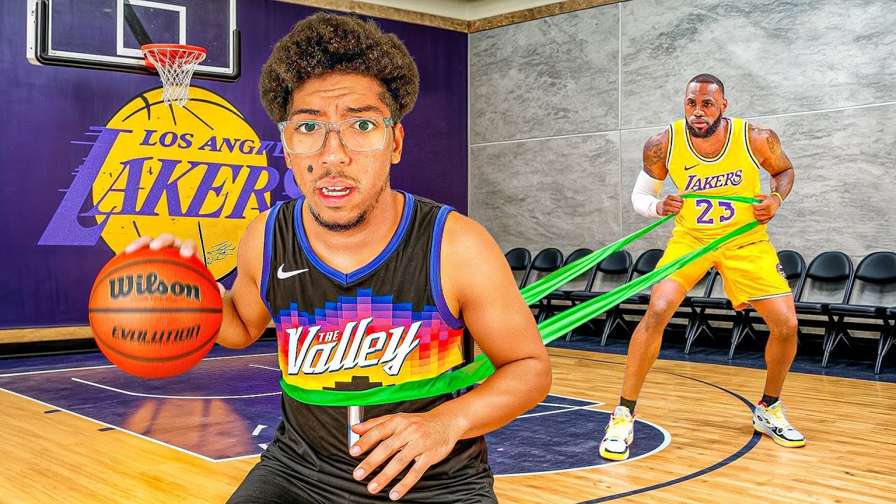 GOING THROUGH AN NBA TRAINING ROUTINE!!! - YouTube