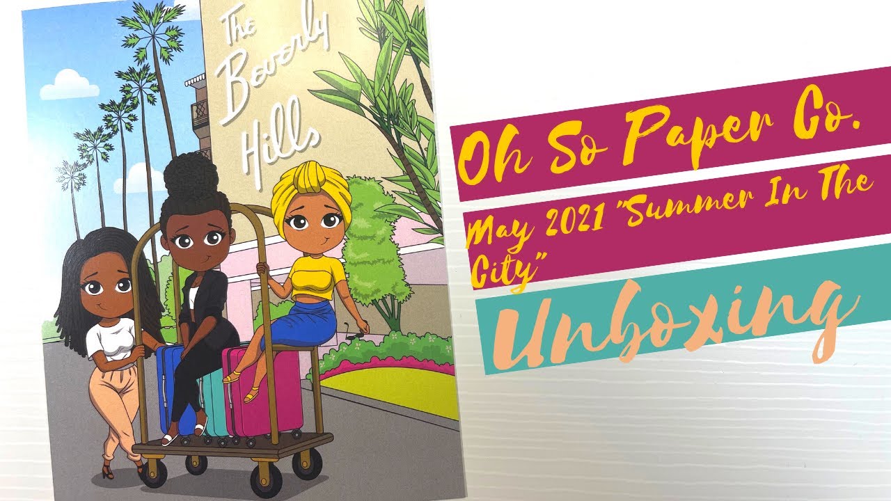 Oh So Paper Mini Friends Subscription Box | May 2021 - Summer In The ...