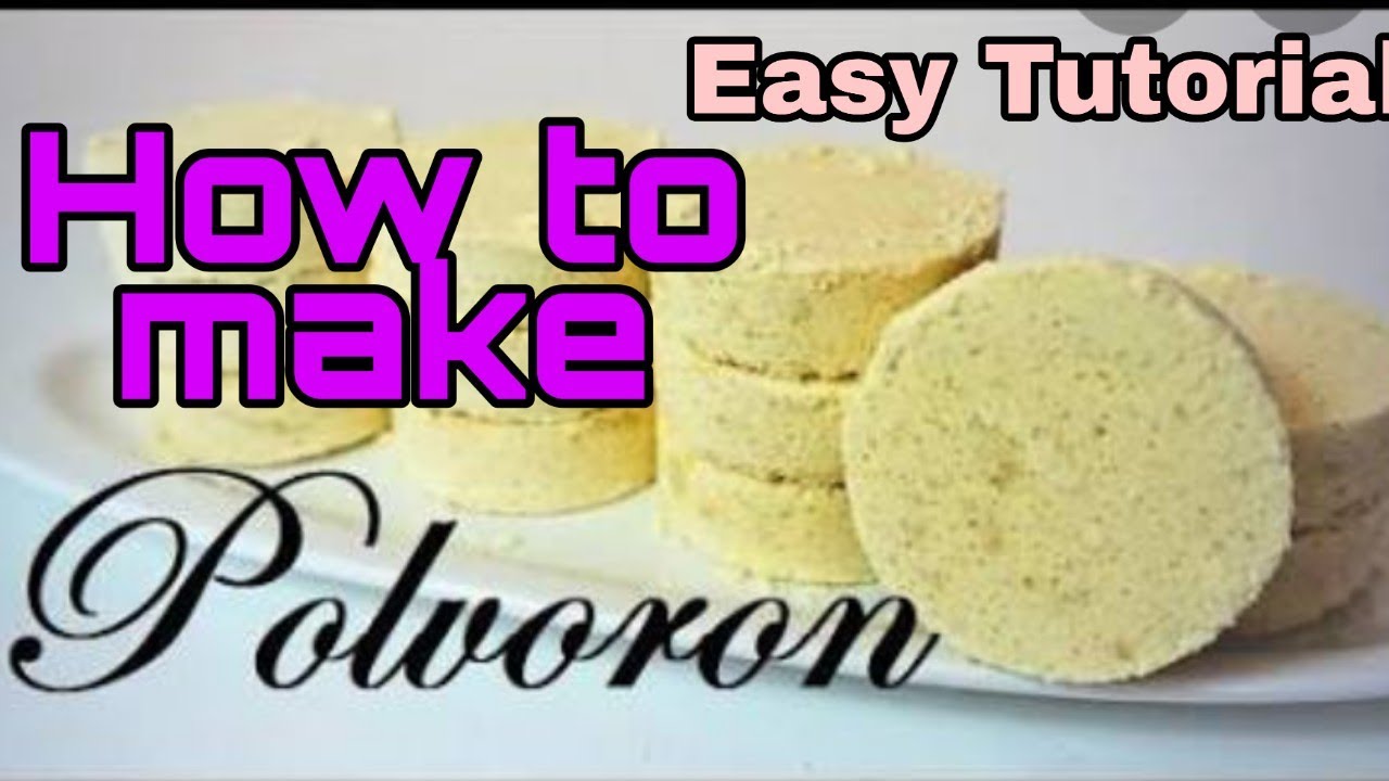 How to make polvoron - YouTube
