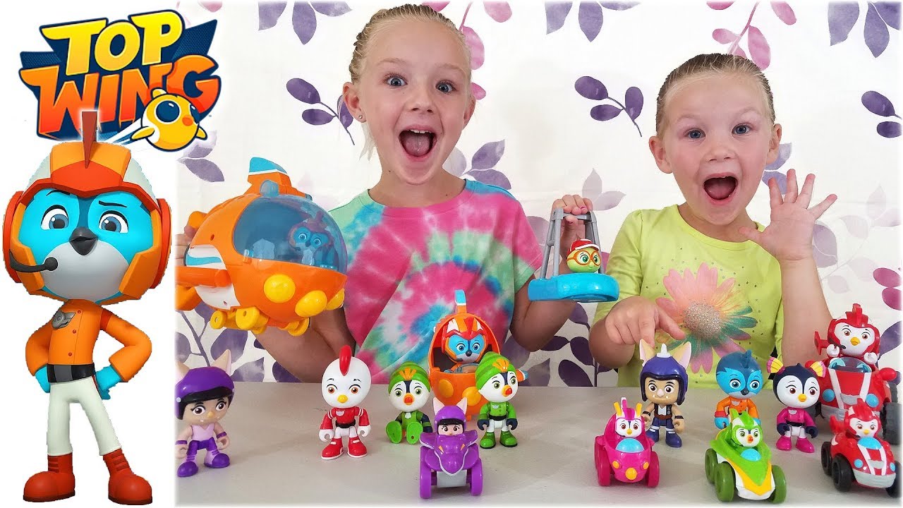 Opening Top Wing Toys With Swift Rescue Toy!! Unboxing Nick Jr ...