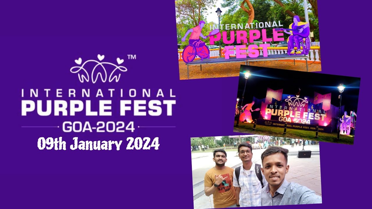 A trip to Goa & Purple Fest Goa 2024 💜 | 01 Part | Special Goa - YouTube