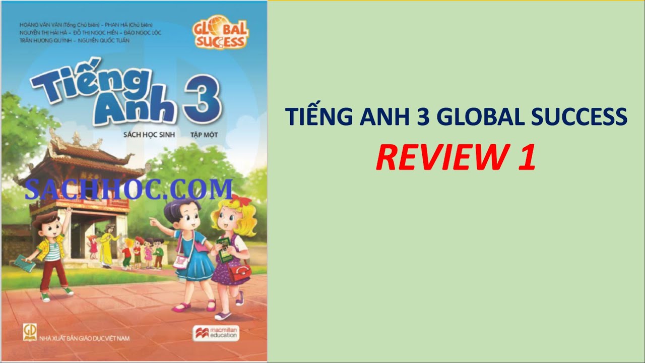 Tiếng Anh 3 Global Success - Review 1 - YouTube