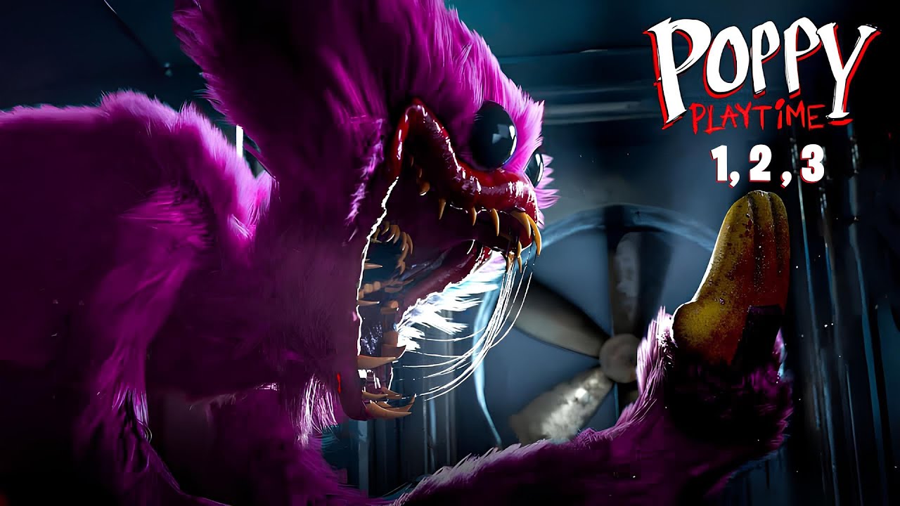 Poppy Playtime Chapter 1, 2 and 3 | Full Gameplay | No deaths | No ...