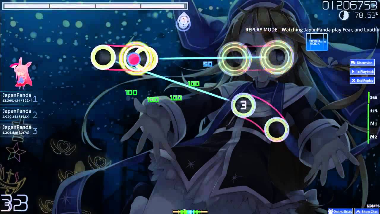 Osu! - FALILV - Rave Up Tonight [Extra] + HRHD 60 fps - YouTube
