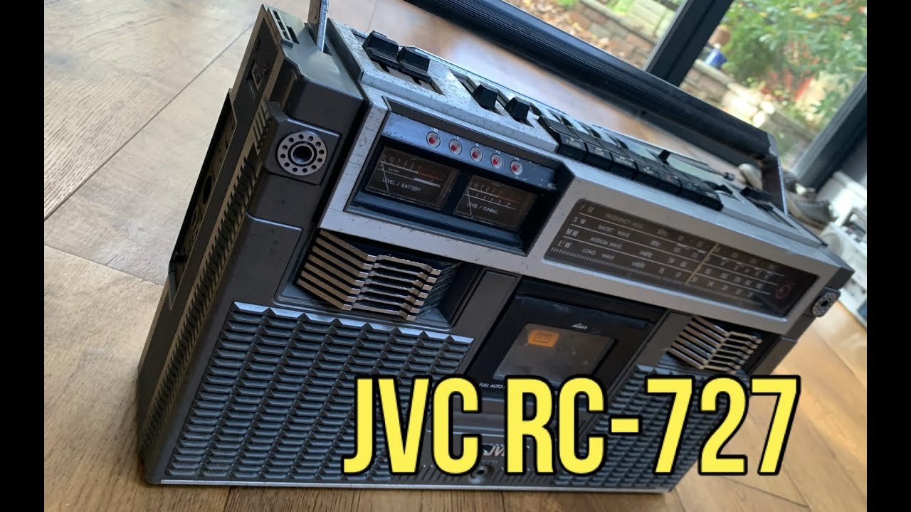 Rare Boombox JVC RC-727 For Restoration. Vintage Ghetto Blaster 1970s ...