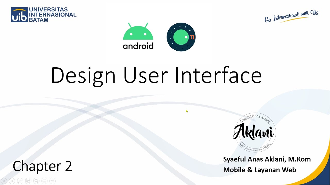 SAY - Mobile & Layanan Web - Chapter 2.1- Design User Interface - YouTube