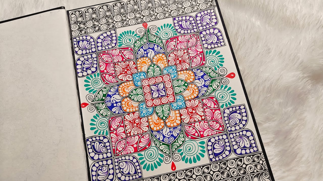 Traditional Style Mandala Art | Intricate and Colorful Design for ...