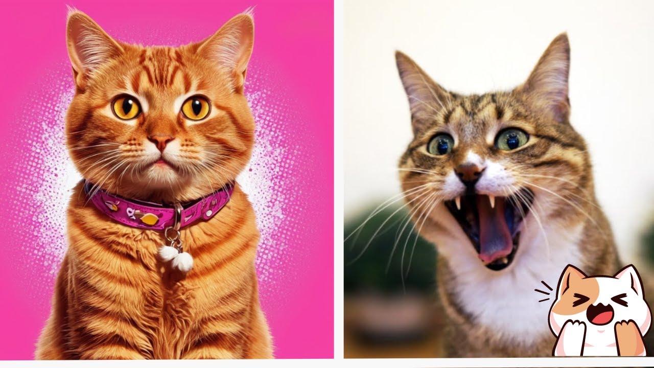 Meme Cats Mayhem: Hilarious Cat Antics - YouTube