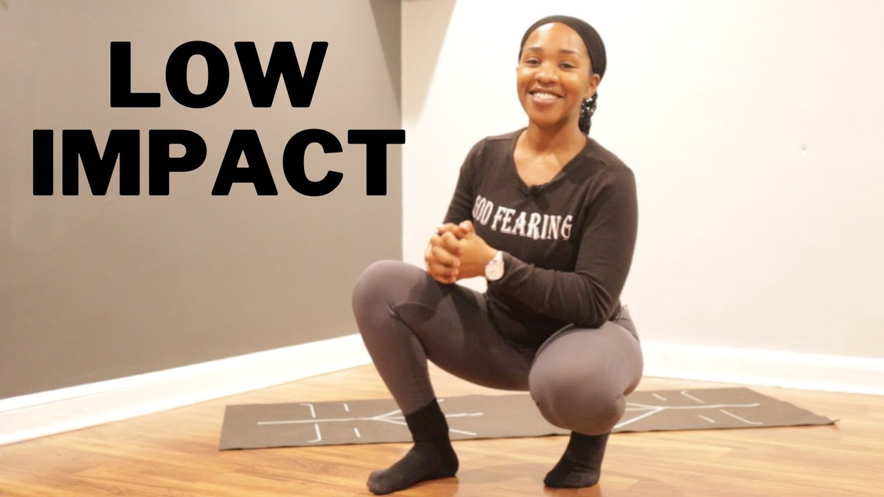 LOW IMPACT WORKOUT - No Equipment - Home Exercise - YouTube